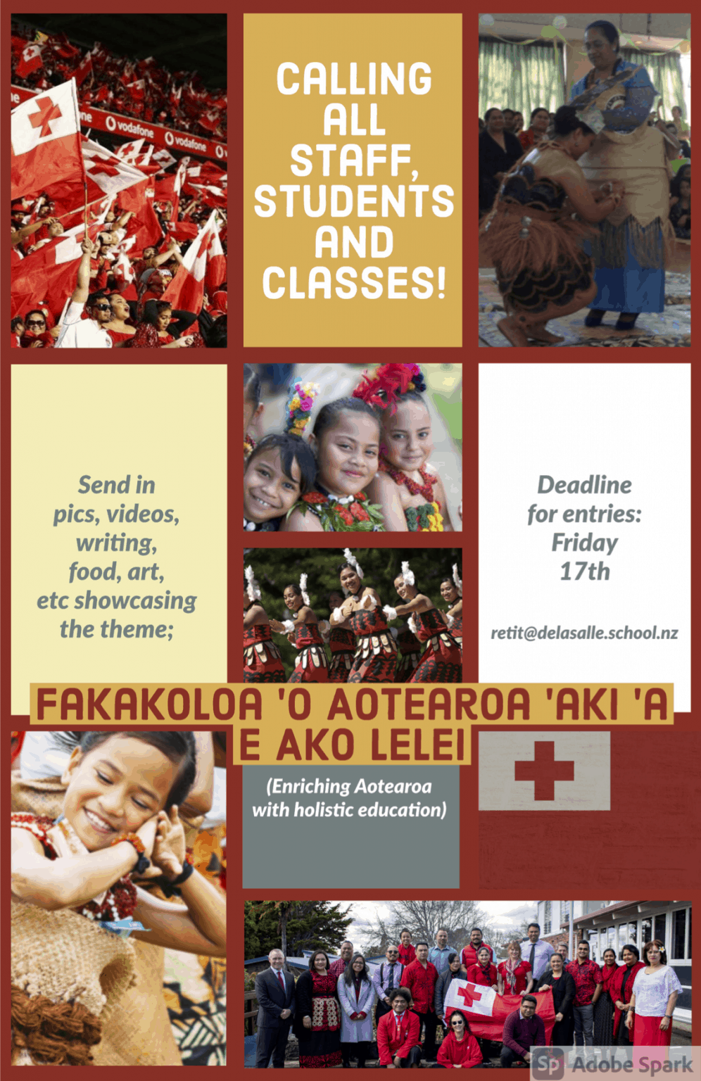 Tongan Language Week - De La Salle College