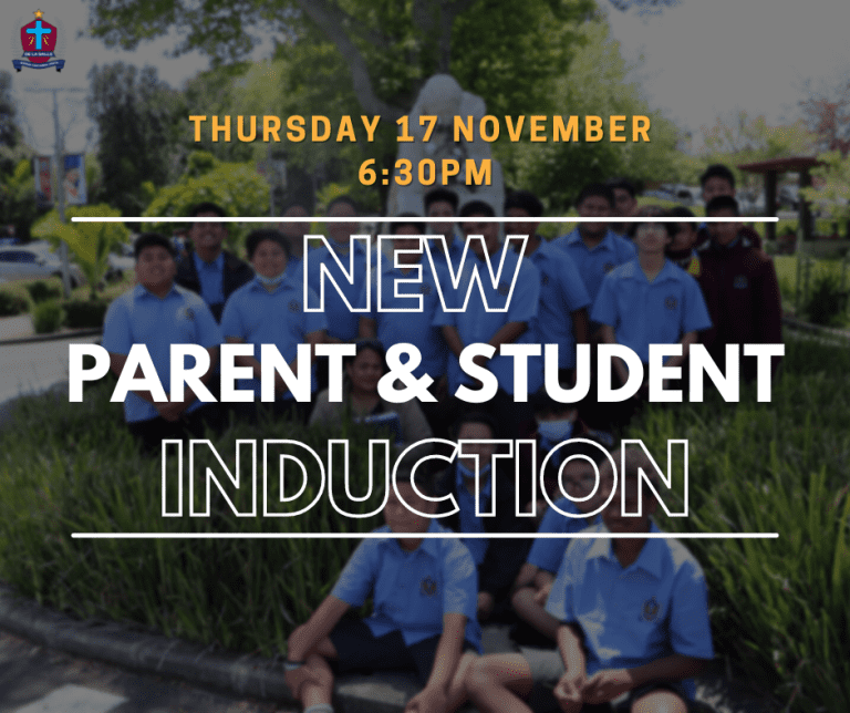 New Parent & Student Induction - De La Salle College